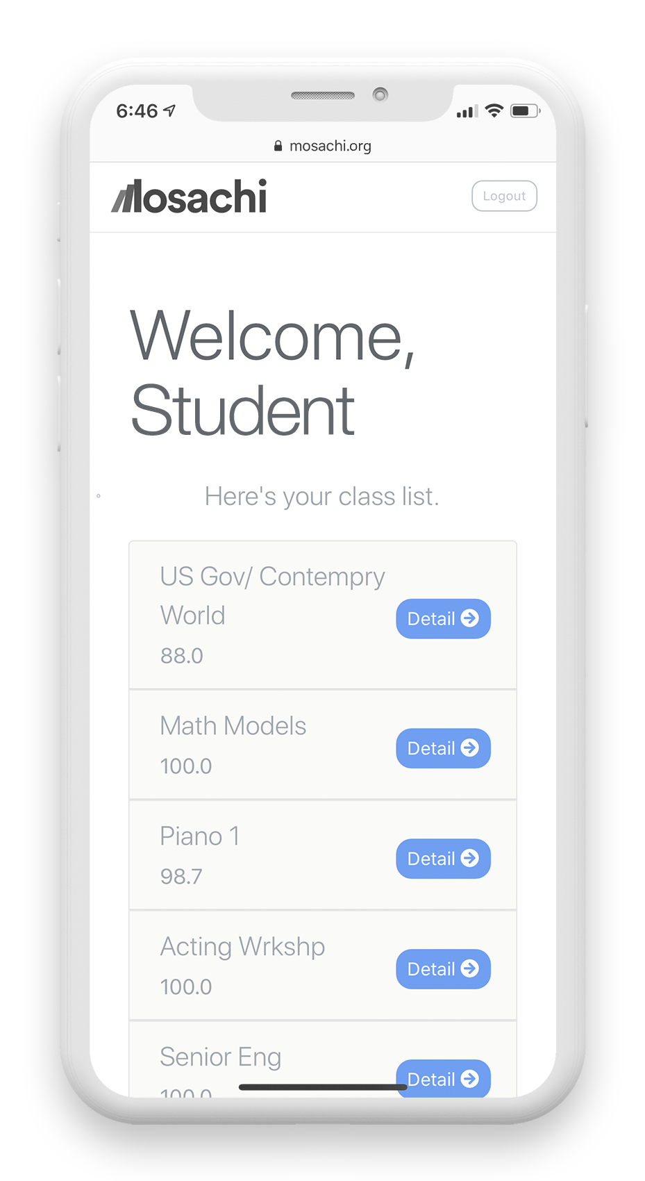 Mosachi - The Smart Gradebook